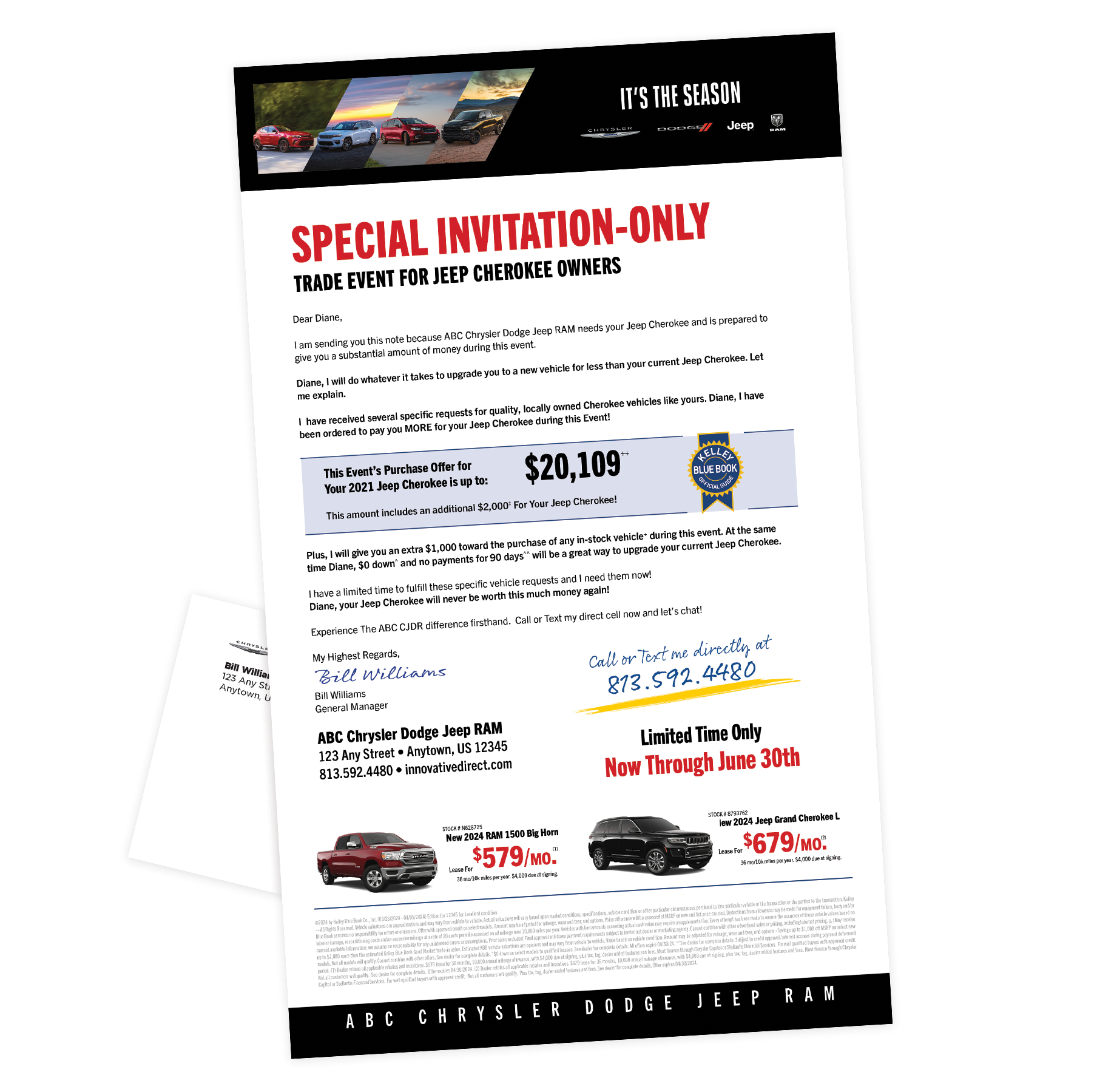 Jeep Ram Direct Mail | Direct Mail Marketing | Innovative Direct